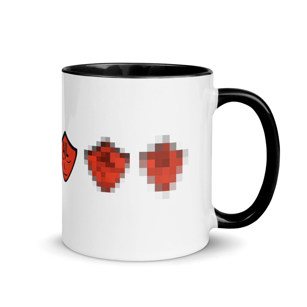 Glossy AJL Mug with Black Center – AJL Swag Shop